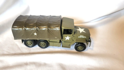 Vintage M35 Cargo Truck Military Display Vehicle Plastic 1:35 Scale ...