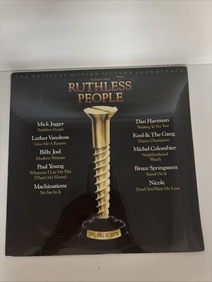 Ruthless People Soundtrack LP 1986 Vinyl Mick Jagger Billy Joel | eBay