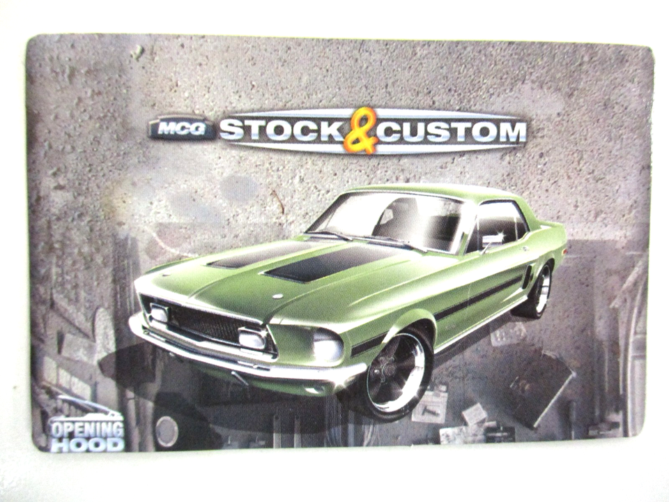 GREENLIGHT - MUSCLE CAR GARAGE - 1968 FORD MUSTANG GT/CS CALIFORNIA ...