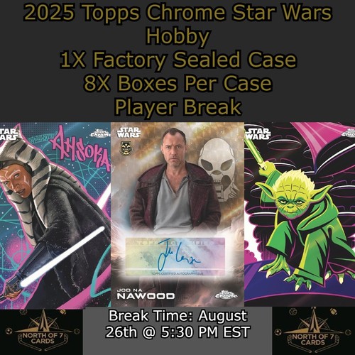 Myn Weaver - 2025 Topps Chrome Star Wars Hobby - 1X Case Player BREAK ...