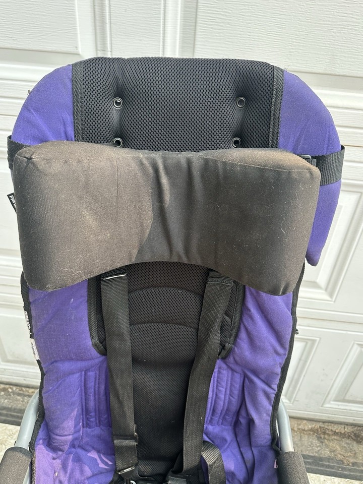 Convaid Rodeo 16" Folding Tilt Recline Wheelchair Stroller Special ...