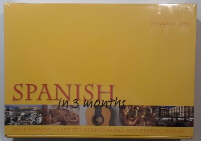Spanish in 3 Months CD Language Course 3 Audio CD'S & Essential Guide ...