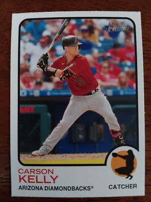 CARSON KELLY ARIZONA 2022 TOPPS HERITAGE BASEBALL CARD #109 | eBay