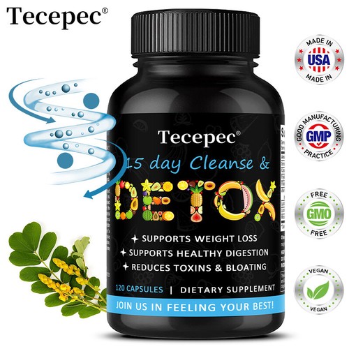 15 Day Colon Cleanse & Detox - Relieves Bloating And Constipation ...