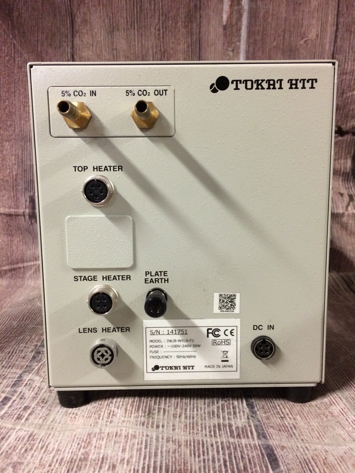 Tokai Hit INUB-WELS-F1 Incubation System For Microscope- Tested to ...