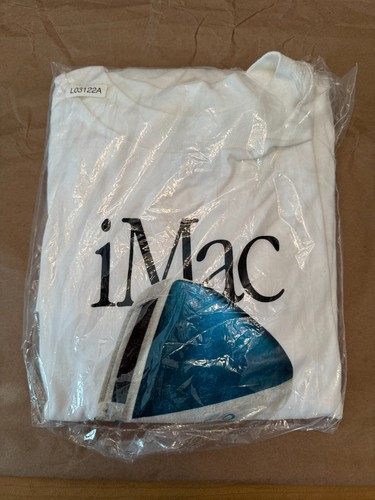 Apple iMac Think Different Launch T-Shirt White XXL 2XL New Package | eBay