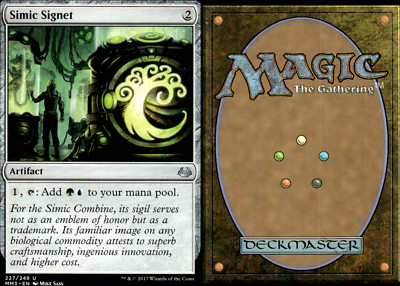 Magic the Gathering -MTG- Simic Signet | eBay