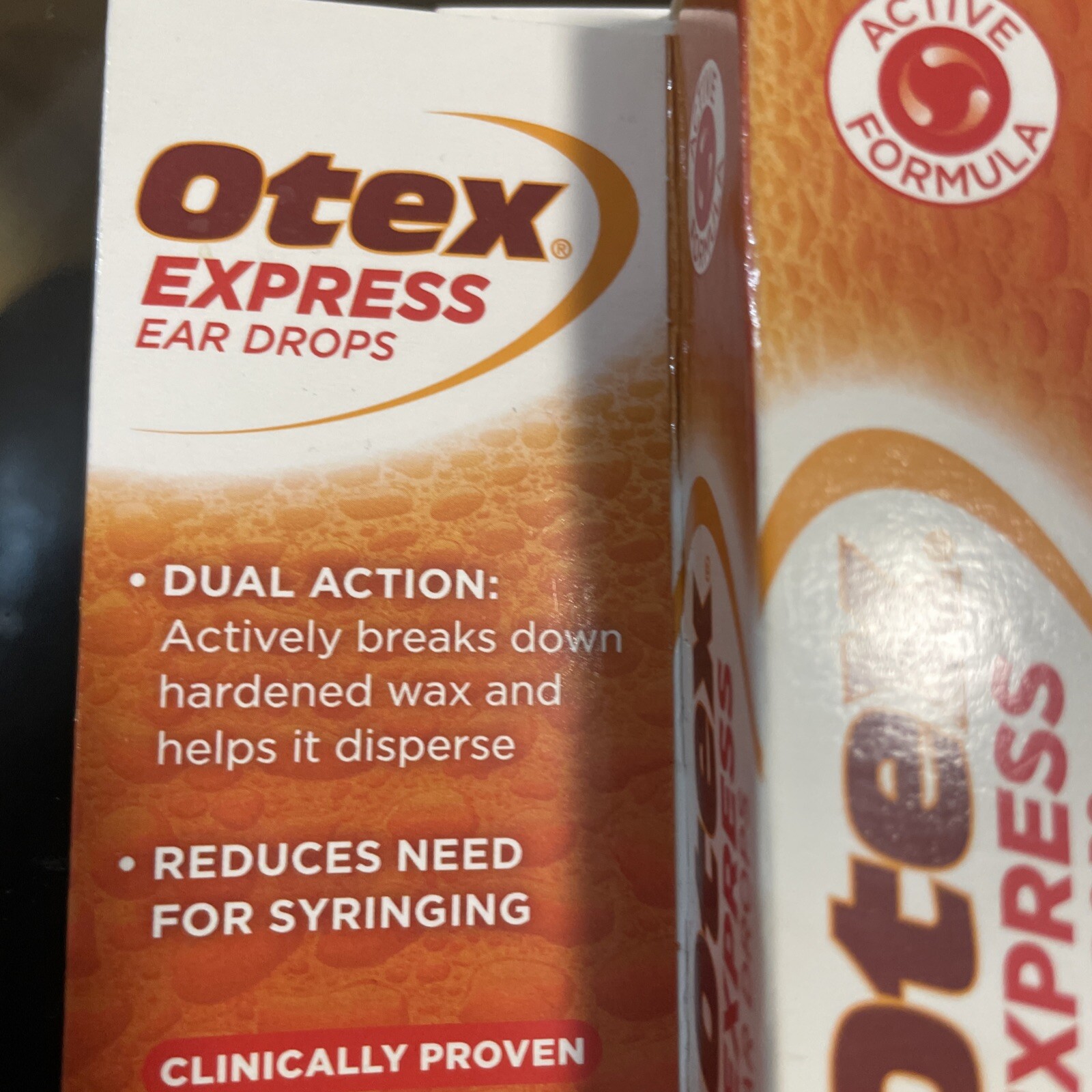 OTEX EXPRESS EAR DROPS 10ML REMOVAL EAR WAX 5016379299001 | eBay UK