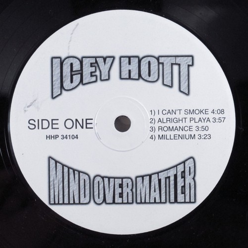 ICEY HOTT Mind Over Matter HHP-34104 EP VG+ houston g-rap j | eBay