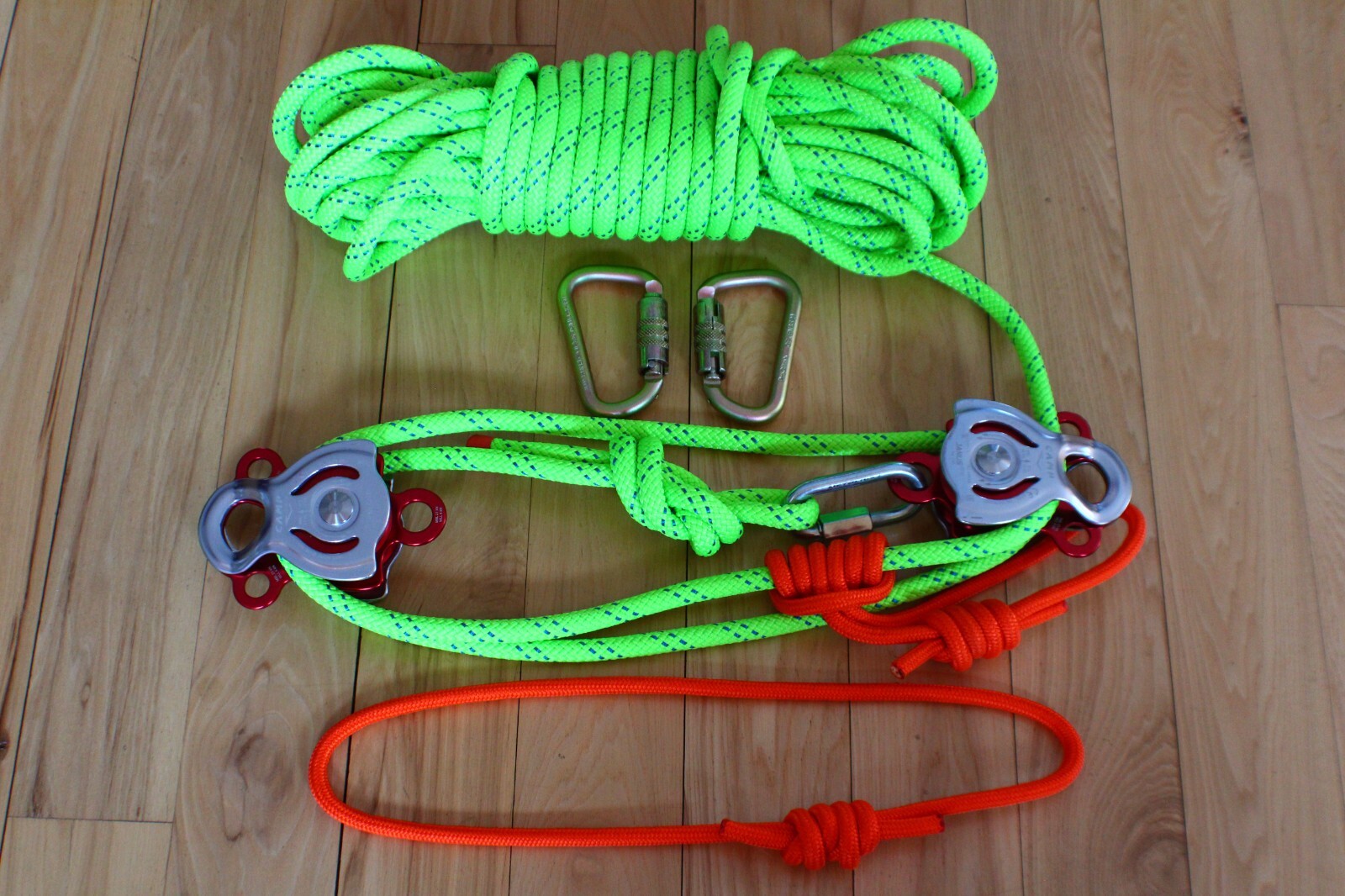 Arborist / Rescue 5:1 / 4:1 Haul System - Tree pulling, Rescue Haul ...