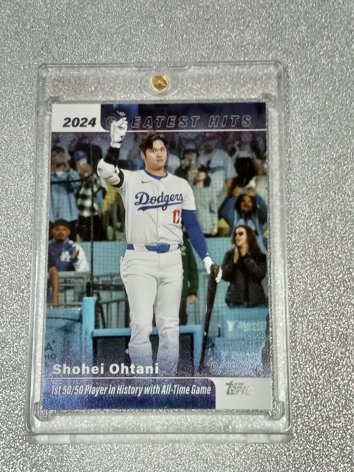SHOHEI OHTANI RARE 50/50 SEASON TOPPS INVESTMENT CARD SP MVP DODGERS MINT | eBay