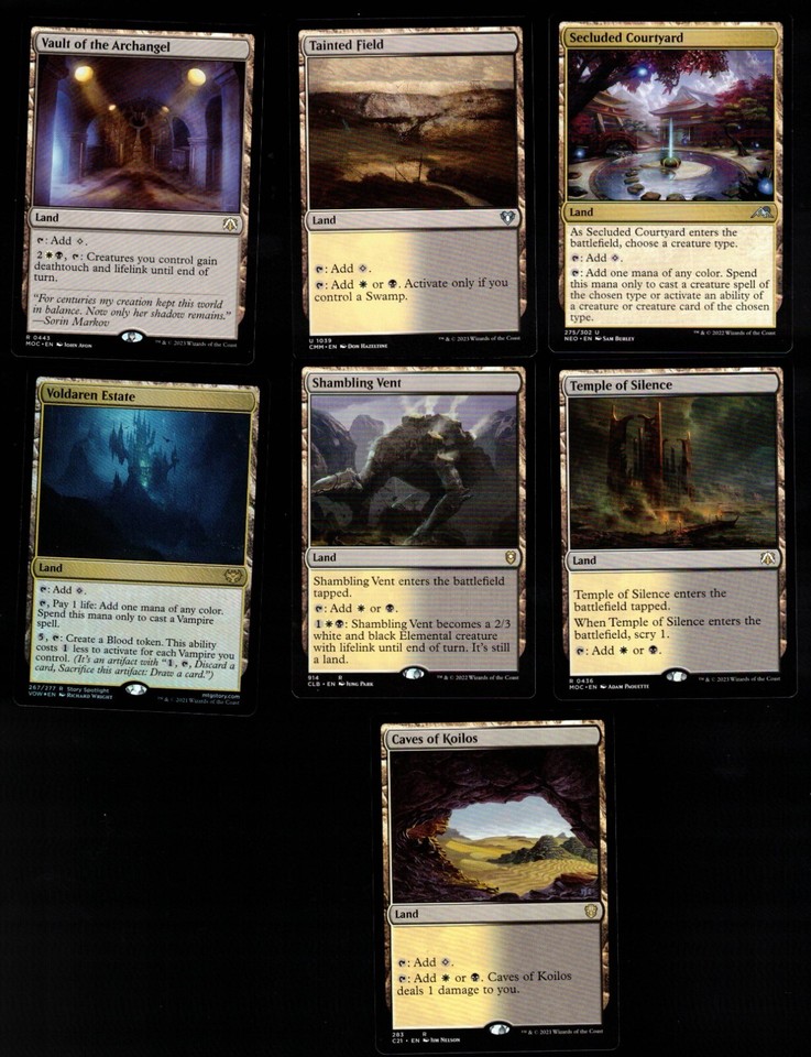 Vampires & Lifelink-100 Card Magic the Gathering Commander Deck-Rare ...