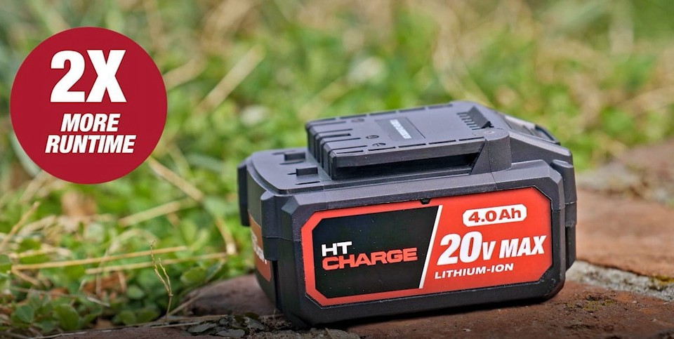 Hyper Tough 20V Max 4.0Ah Battery Pack, HT21-401-003-11 Compact and ...