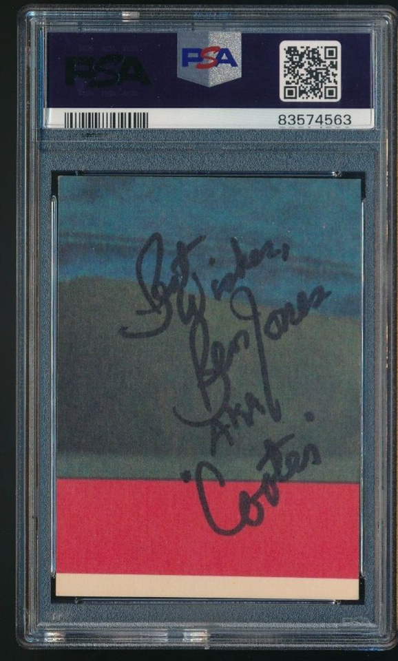 1983 Donruss Dukes of Hazzard #26 Cooter Ben Jones PSA 5 signed auto ...