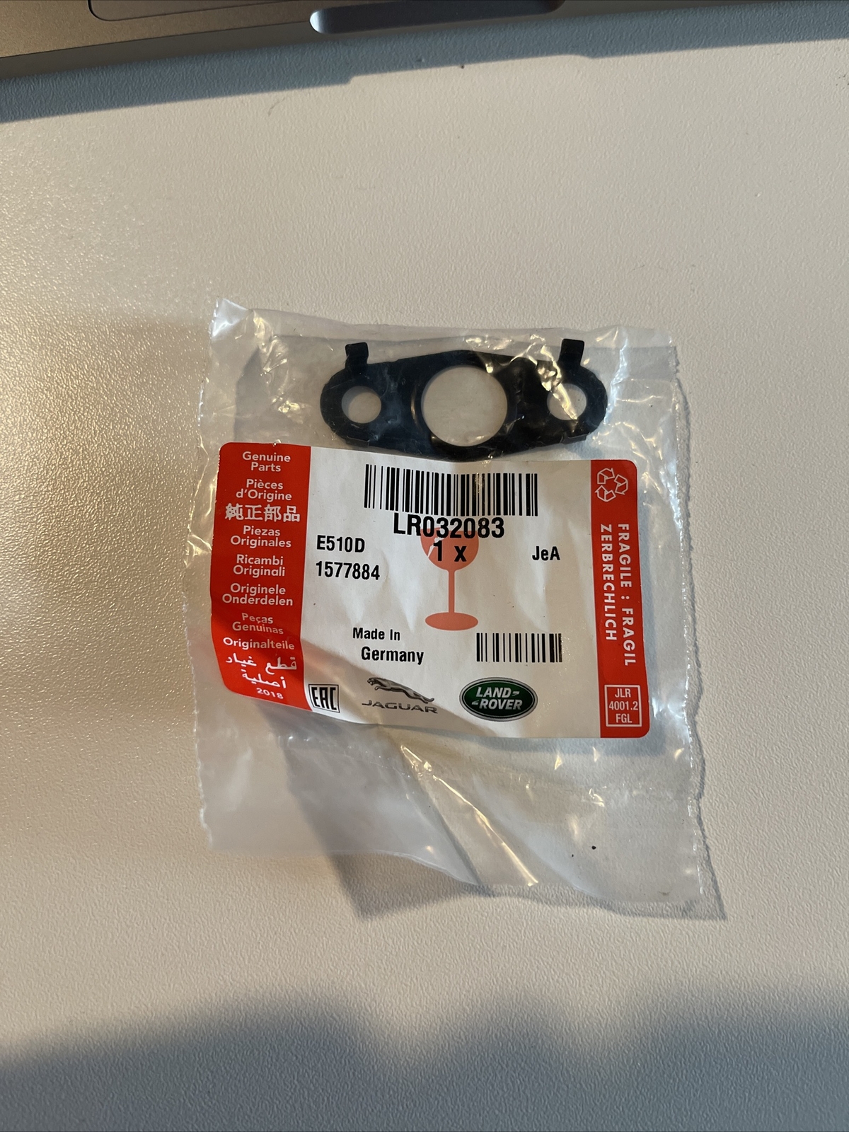 Land Rover Oil Return Tube Gasket LR032083 | eBay