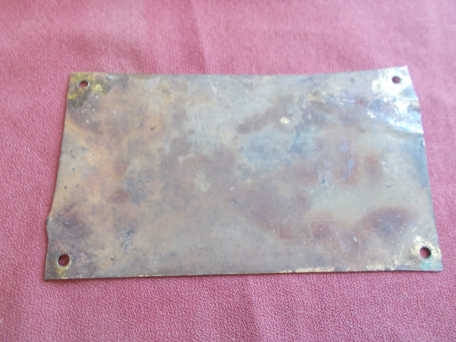 VINTAGE SERVIS EQUIPTMENT BRASS NAME MODEL/ SERIAL/ # PLATE | eBay