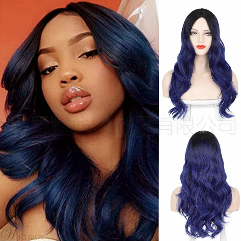 Dark Blue Ombre Color