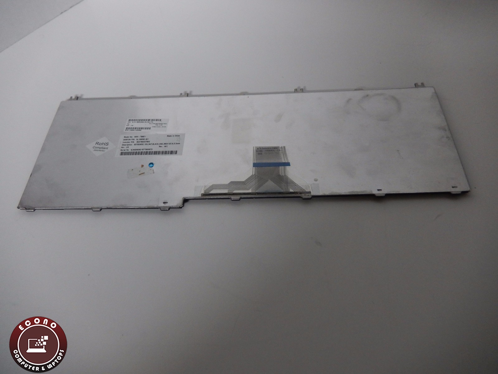 Toshiba Satellite L500 Genuine Laptop Keyboard V000140500 NSK-TBA01 | eBay