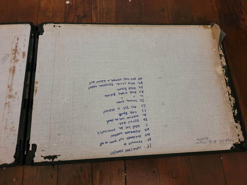 Vintage Wilson Jones Raven Vinyl-Guarded Binder With Cycolok Metals 241 ...