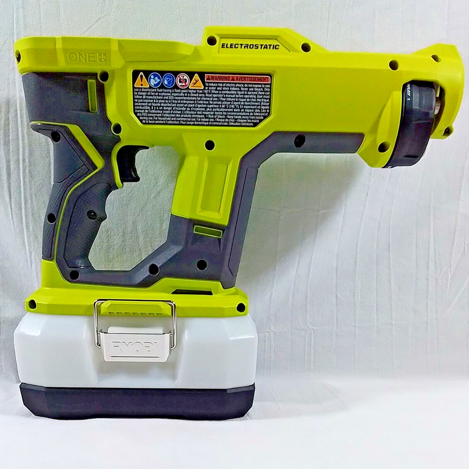 Ryobi PSP02 18V Cordless Handheld Electrostatic Sprayer (Tool Only ...