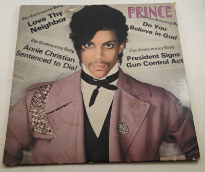 Prince Controversy Vinyl - Without poster | eBay