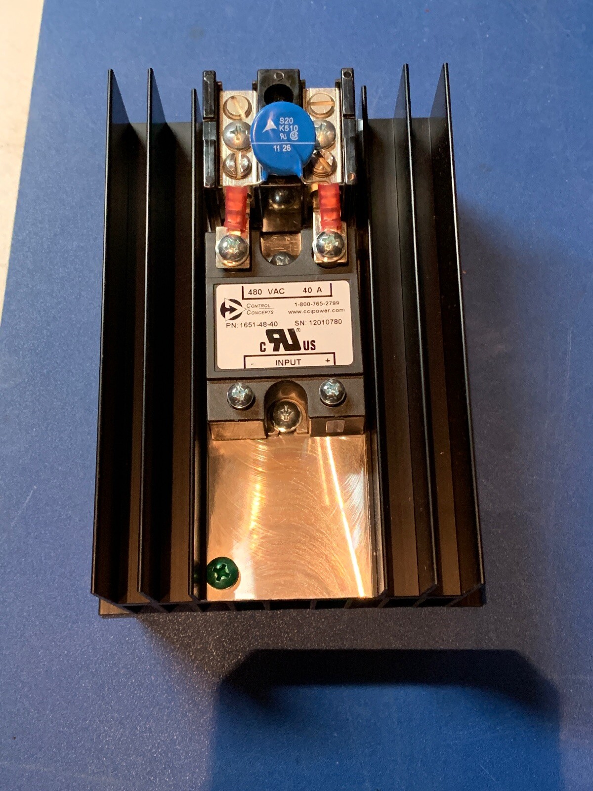 CONTROL CONCEPTS SCR POWER CONTROLLER MODEL 3020-48-40-4/20MA | eBay