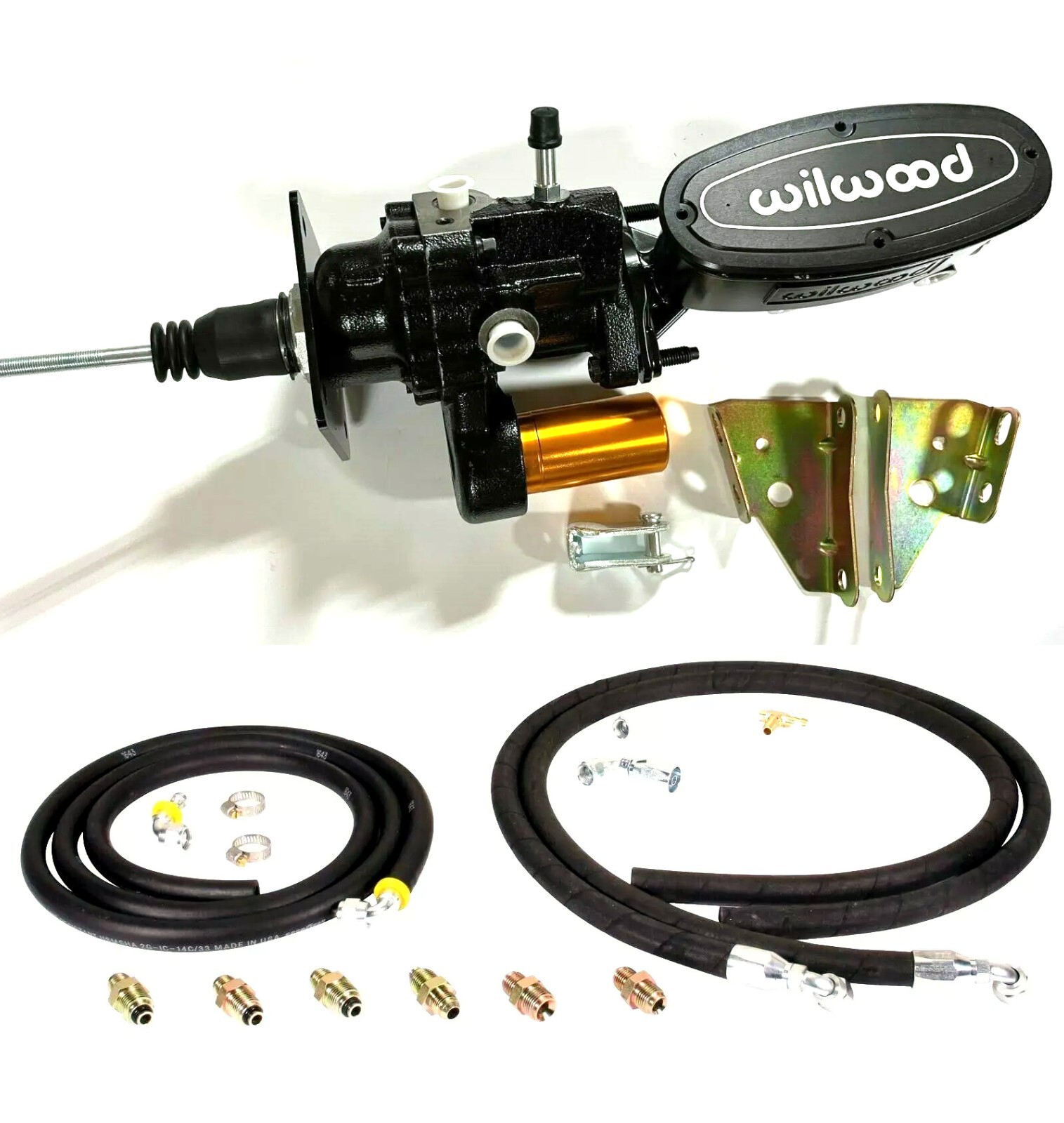 1964 A Body Chevelle Cutlass Hydro Boost Power Brake + 1 1/8 Black ...