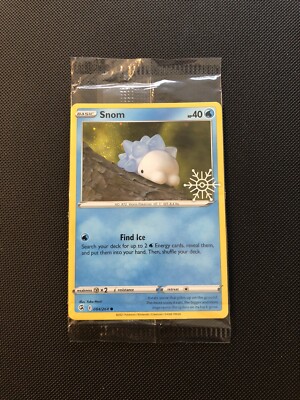Sealed Holo Snom 084/264 Fusion Strike Variant Exclusive Pokemon ...