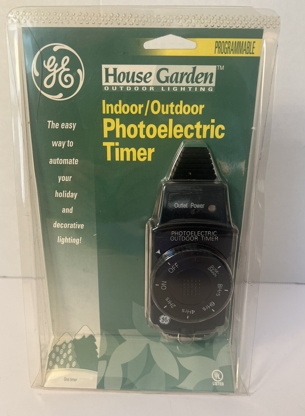 🔥GE Outdoor Photoelectric Timer 1000W Black New In Package🔥 | eBay