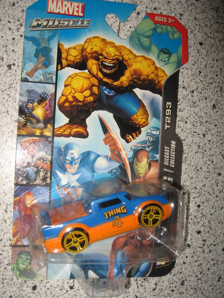 Marvel Superhero Miniature Comic Book Die-Cast Car Collection Lot ...