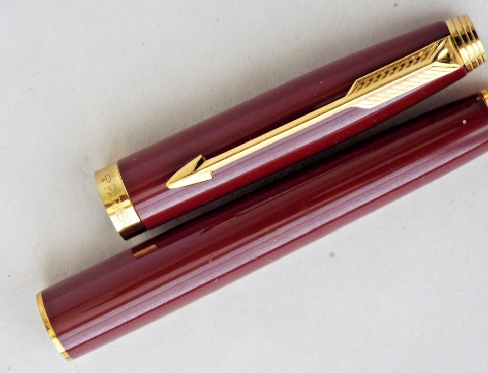 Parts Thuya brown LAQUER Cap Barrel 4 PARKER 75 Fountain ? ROLLERBALL ...