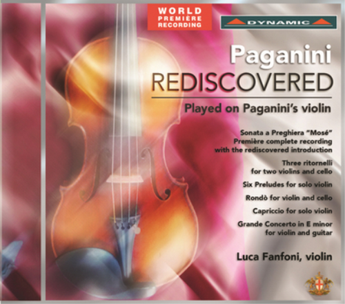 Niccolo Paganini Paganini: Rediscovered (CD) Album (UK IMPORT ...