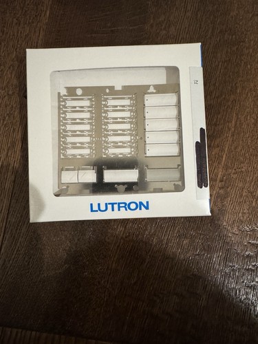 Lutron RadioRA 2 Tabletop Designer Replacement Kit Keypad RK-T15RL-SW-E ...