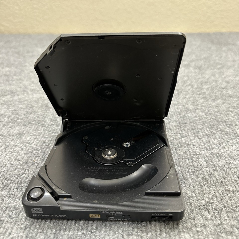 Sony D-350 Vintage Discman Portable CD Player with Rechargeable Battery ...