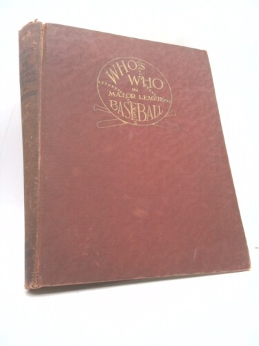 Who's Who In Major league Baseball, with Inscription by Lyn Lary | eBay