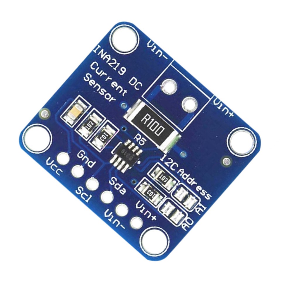 MCU-219 INA219 Power Monitoring Sensor Module I2C Zero Drift High ...