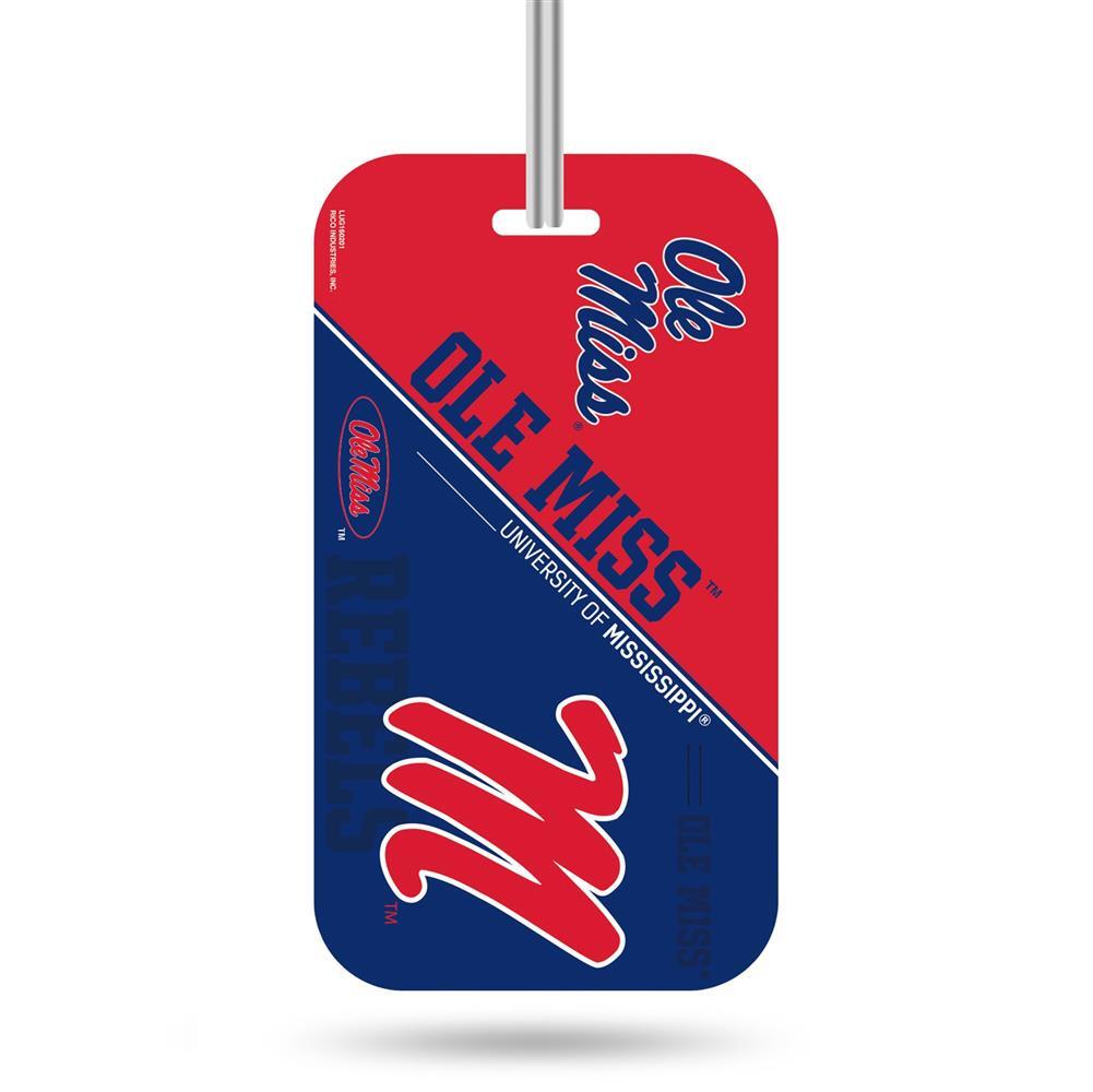 Mississippi Ole Miss Rebels Acrylic Luggage Tag | eBay
