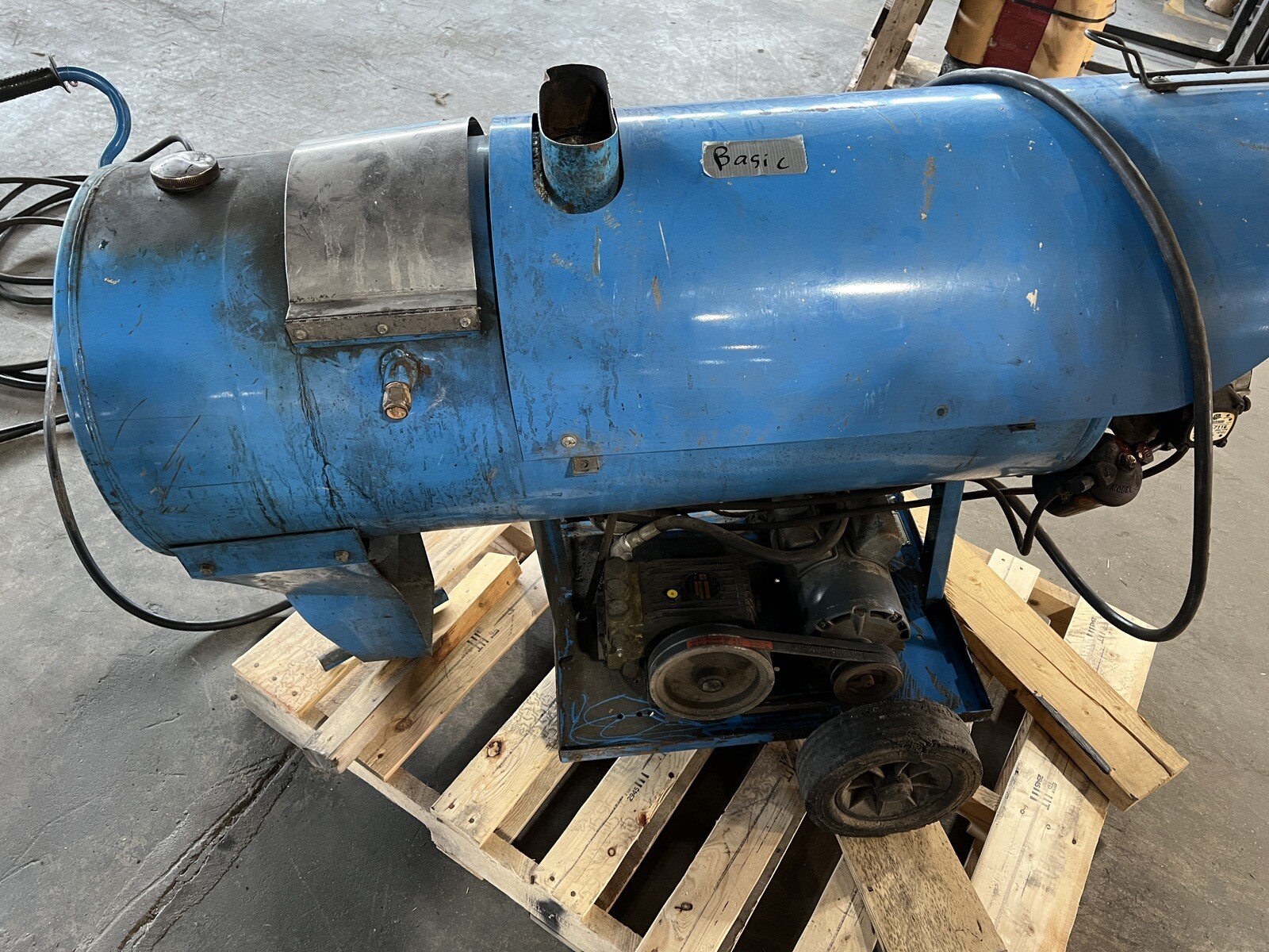 Delco Cleaning Systems Versa 100c Oil Burning Steam Pressure Washer-NO ...