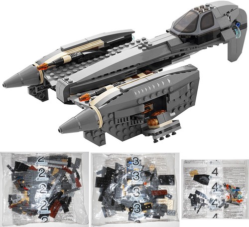 LEGO 8095 General Grievous' Starfighter ship build (NEW SEALED BAGS ...