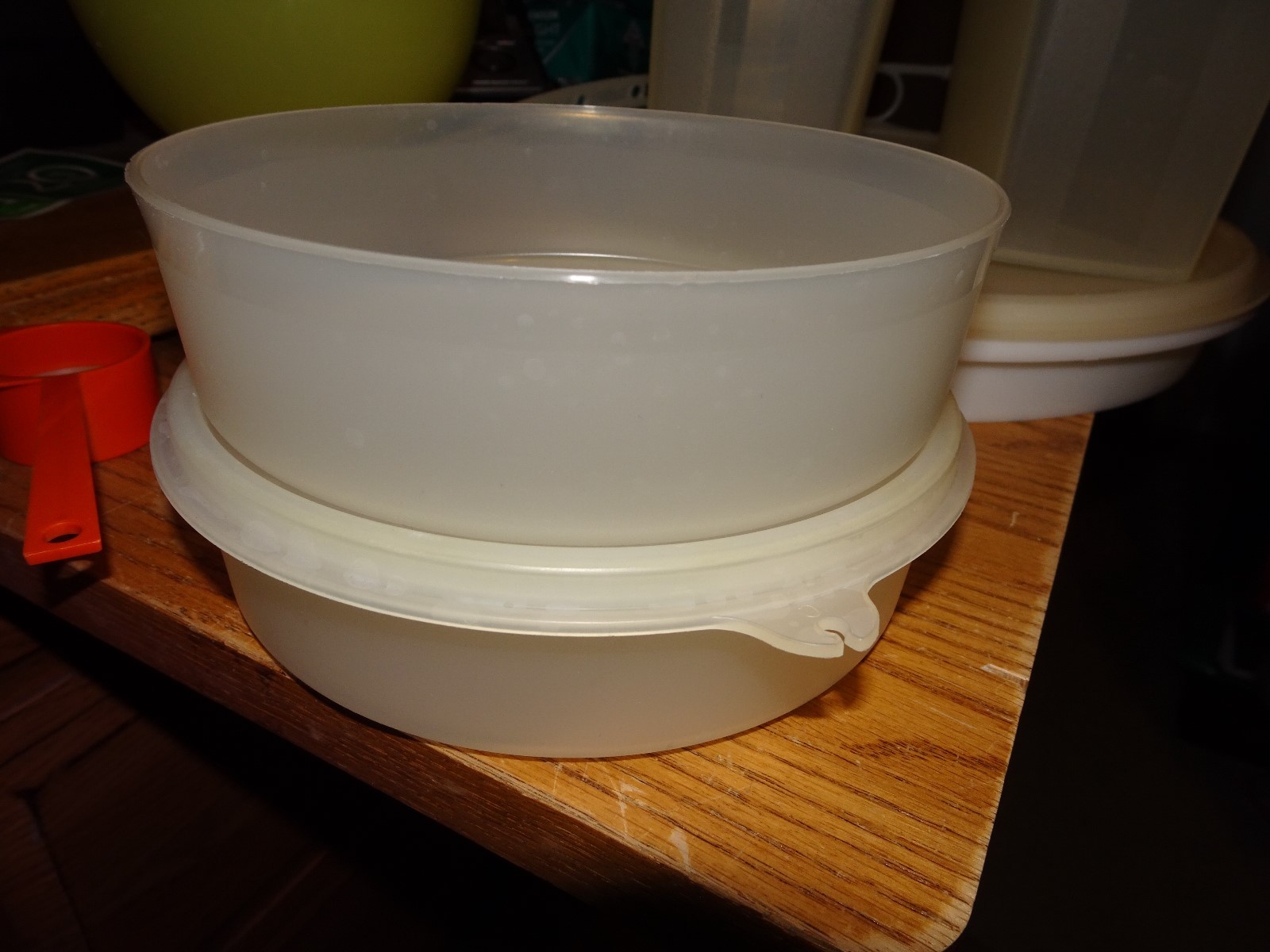 Tupperware #1405 Sheer with Sheer Lids #227 | eBay