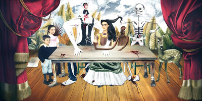 Frida Kahlo - Wounded Table (1940) - 17" x 22" Fine Art Print | eBay