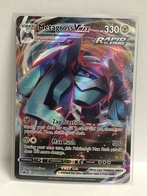 Metagross VMAX 113/198 Ultra Rare Chilling Reign Pokemon TCG Near Mint ...