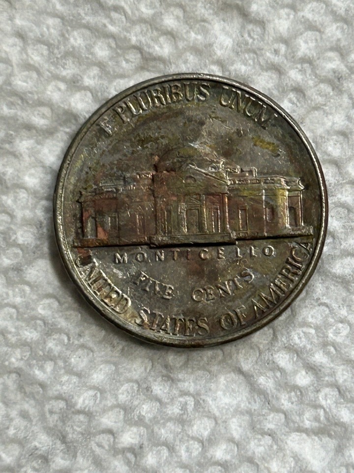 1995 jefferson nickel- improper alloy mix- Error | eBay