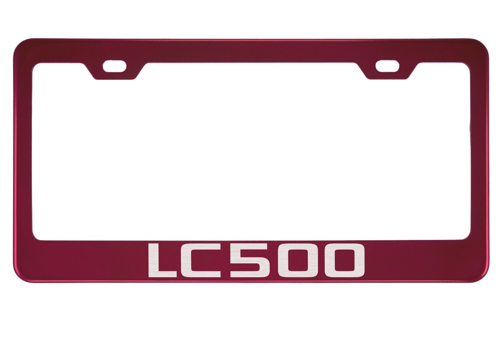 Red License Plate Frame for LC500 | eBay