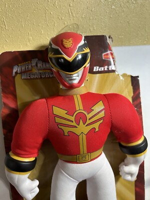 Power Rangers Mega Force Red Ranger Plush Battle Buddy 16" | eBay
