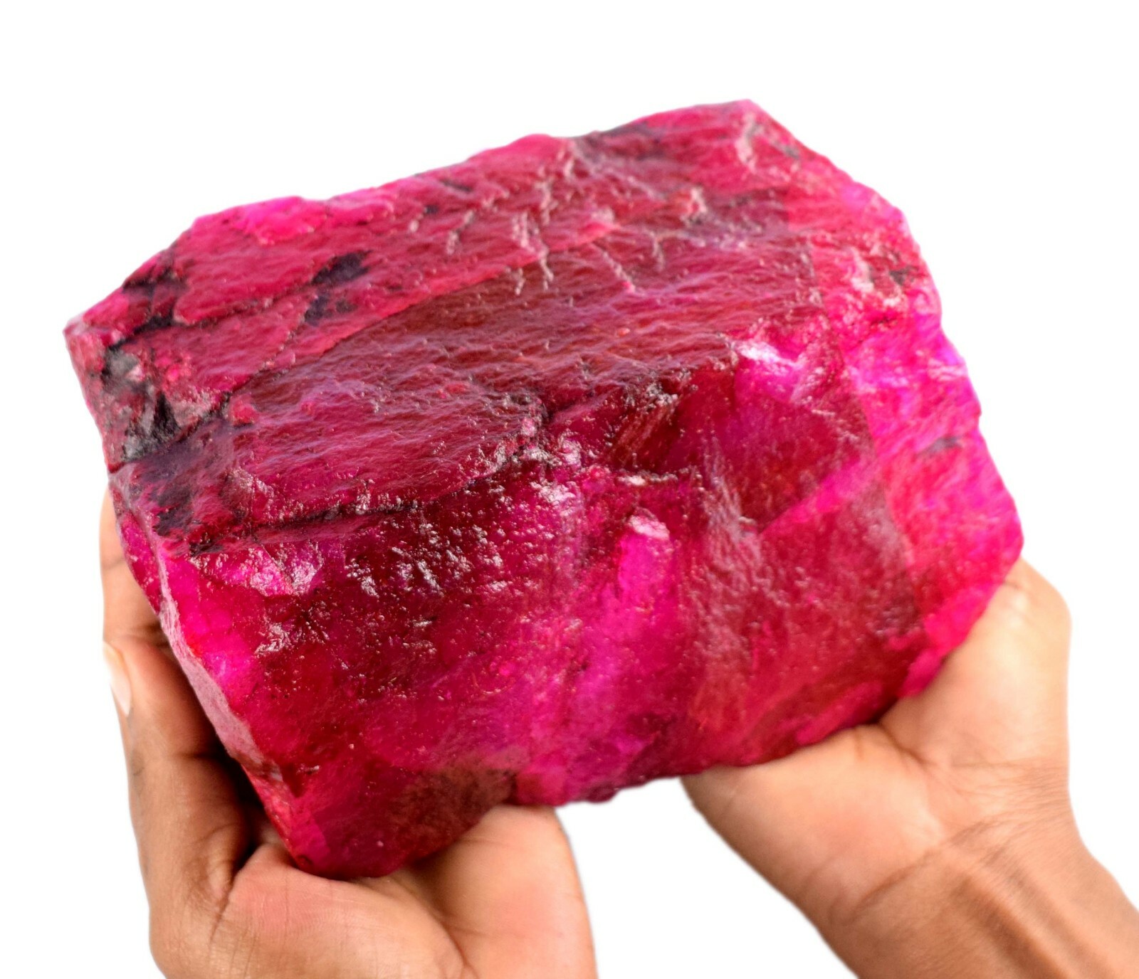 Natural African Red Ruby 15751 Ct Gemstone Rough Certified X1109 ...