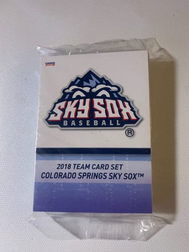 Colorado Springs Sky Sox 2018 Complete Team Set | eBay