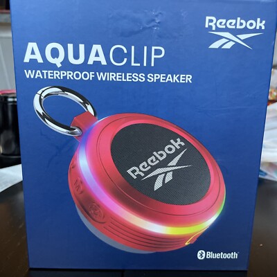 Reebok Aquaclip Waterproof Wireless Speaker Bluetooth | eBay