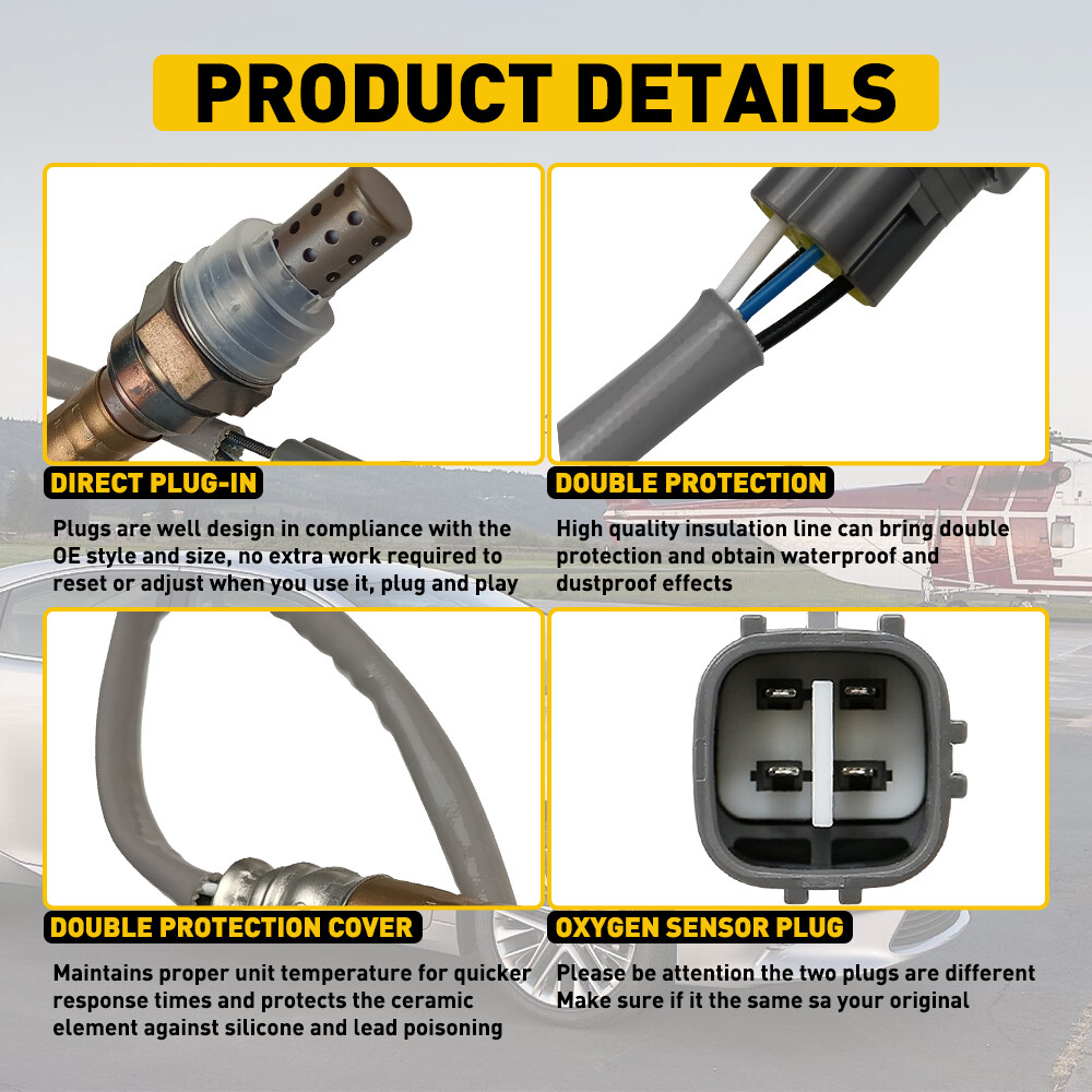 2X For Toyota 234-4260 Oxygen O2 Sensor Upstream Downstream Tundra 4.6 ...