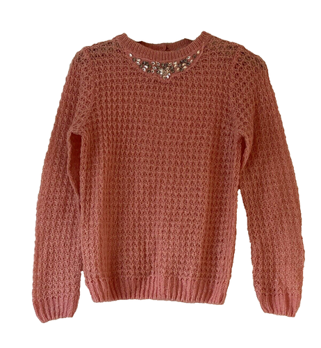 Beautiful Girls TU Size 6-7 Years (116-122cm) Pink Sweater Top VGC | eBay